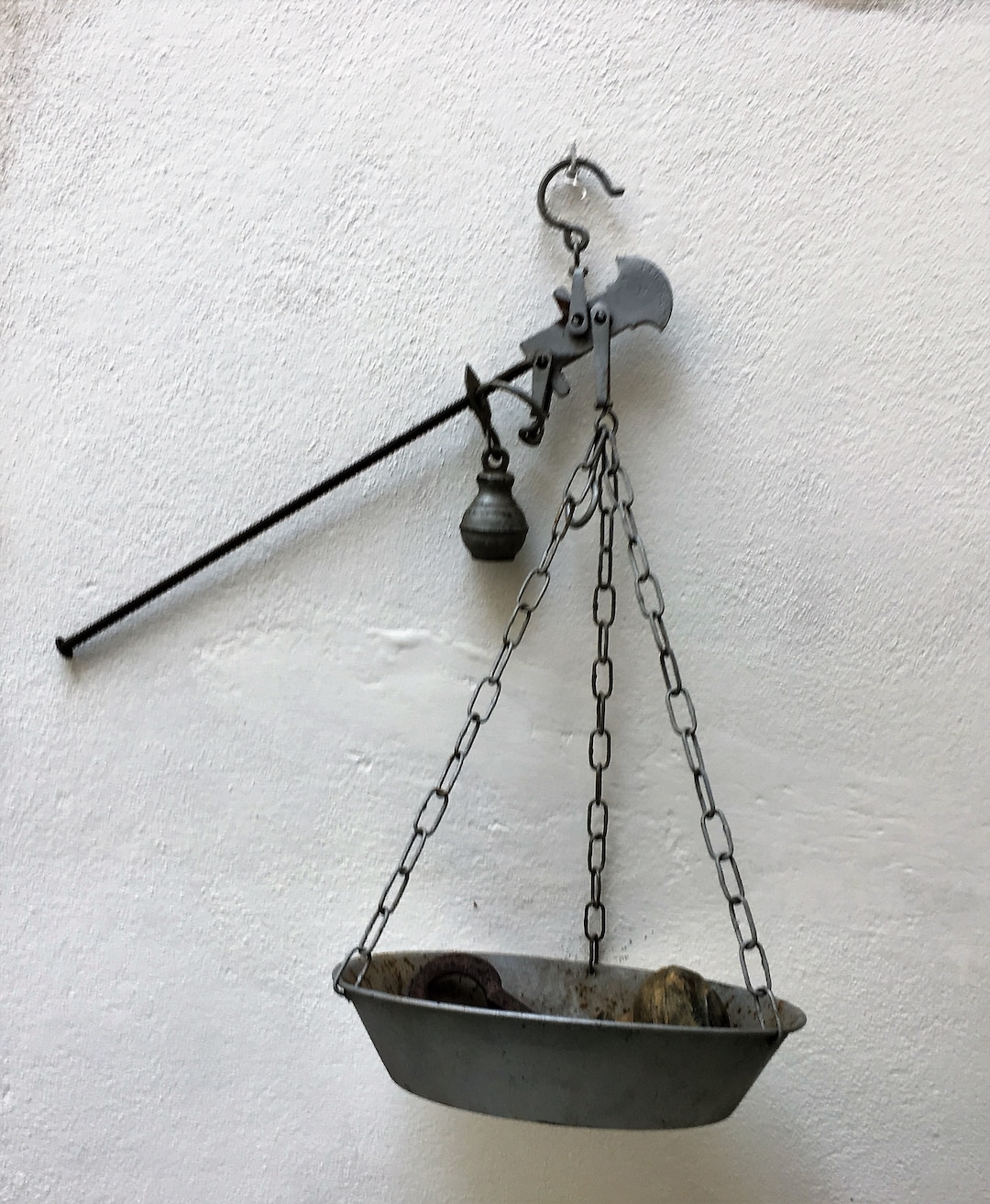 Vintage Italian Balancing Weight Scale Stadera - Etsy