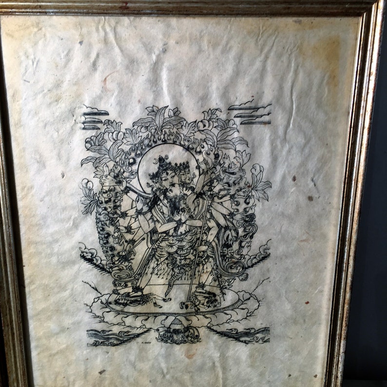 Vintage Pair Print On Rice Paper Signed T Muni Oriental Etsy vintage-pair-print-on-rice-paper-signed-t-muni-oriental-etsy
