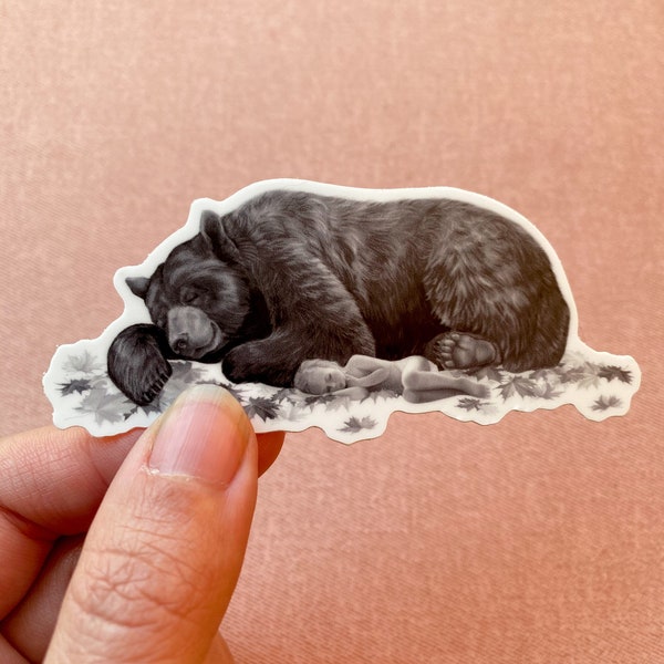 Papa Bear Sticker - Etsy