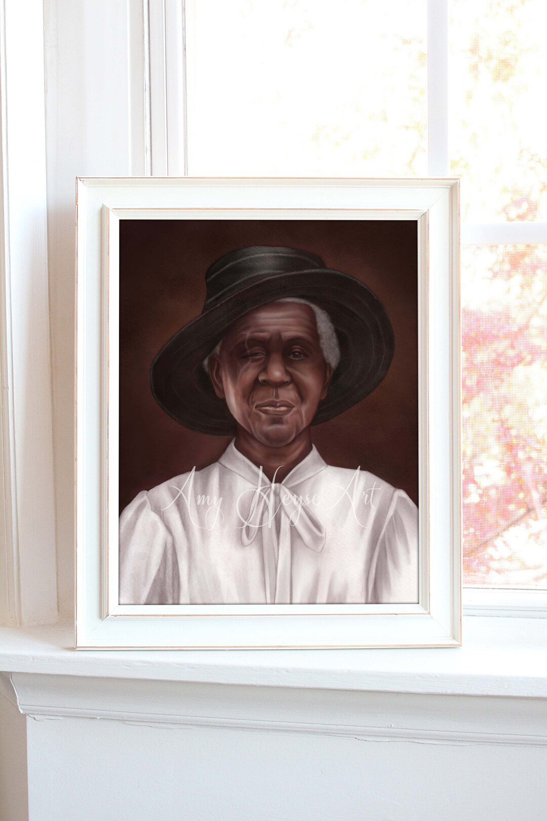Julia Greeley Portrait, Servant of God 5x7" or 8x10" Fine Art Print ...