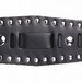 Black Handmade Wide Full Grain Leather Watchband Military Biker Rocker ...