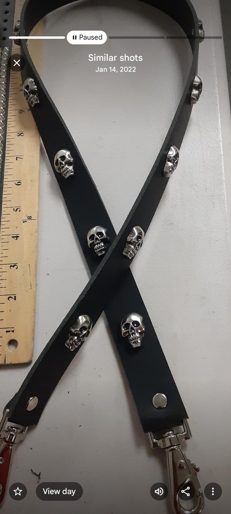 Handmade Purse Straps for Shoulder and Crossbody Bags 1-1/4" Wide With ...