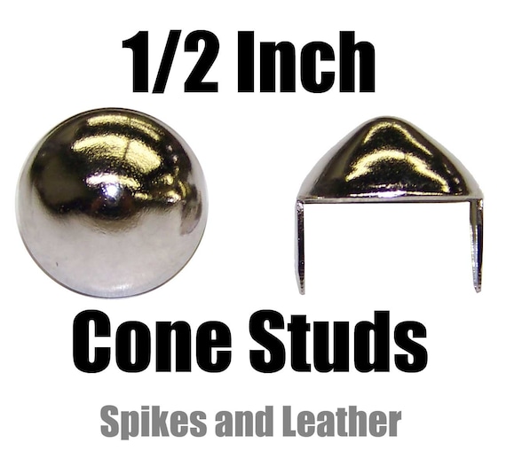 1/2 25mm Conical Stud Made in USA US-77 Cone Studs | Etsy