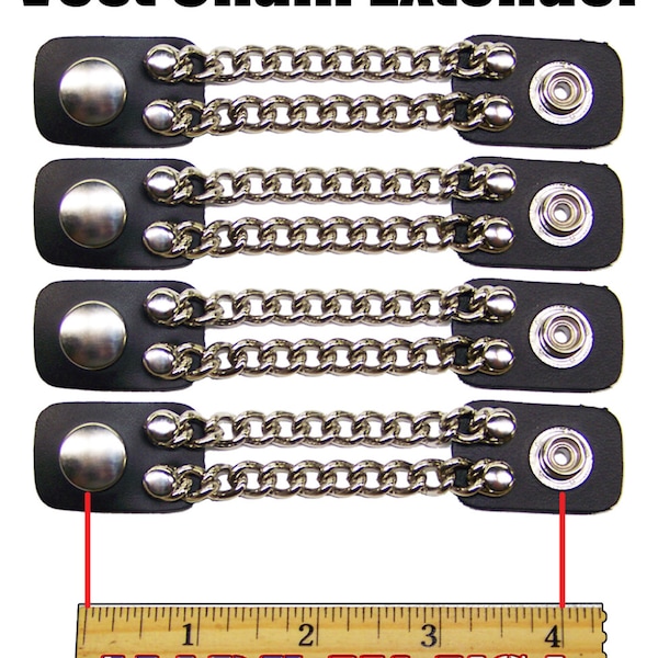 Leather Vest Extenders - Etsy