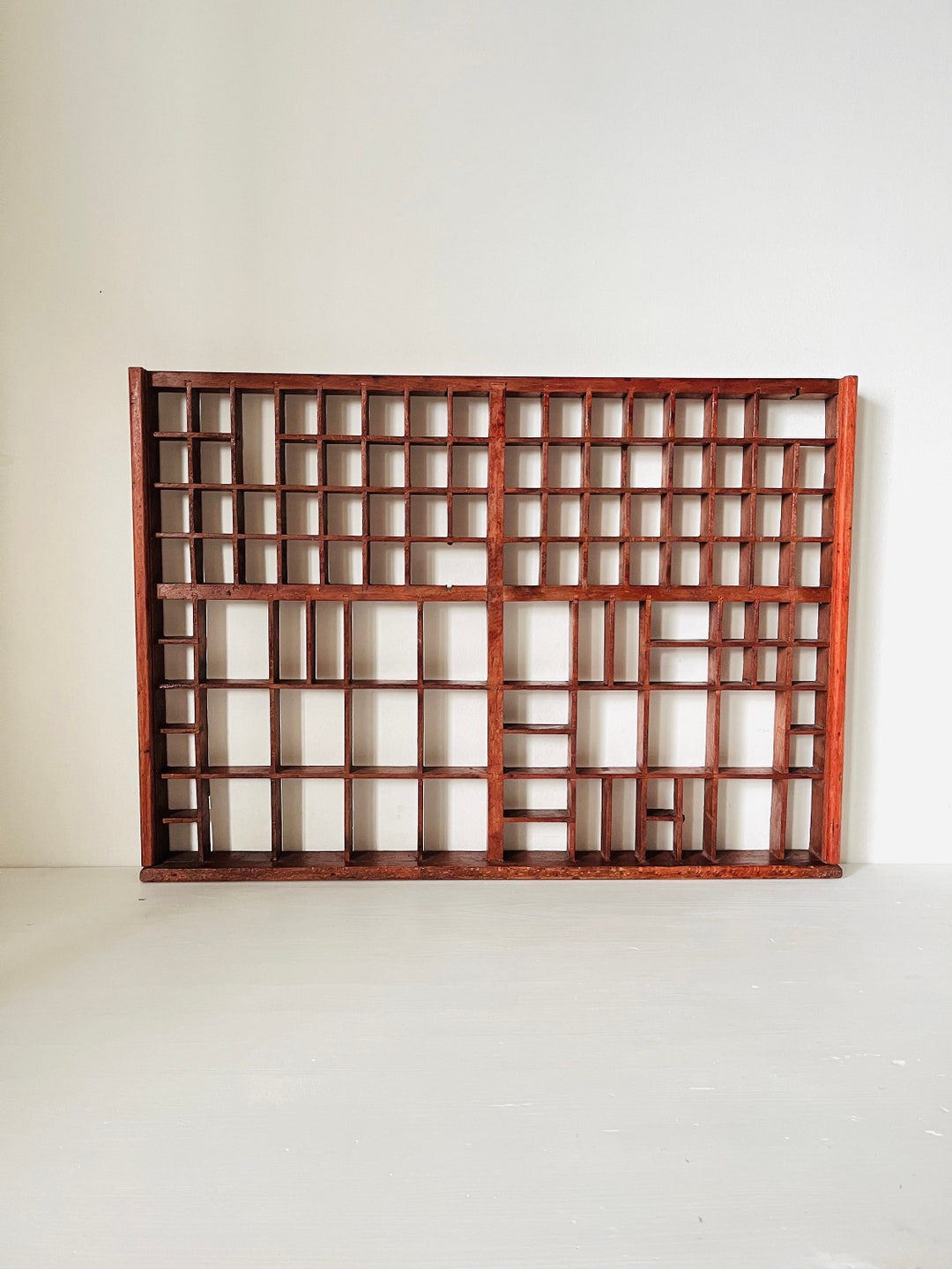 Typography Display Wooden Collection Display - Etsy