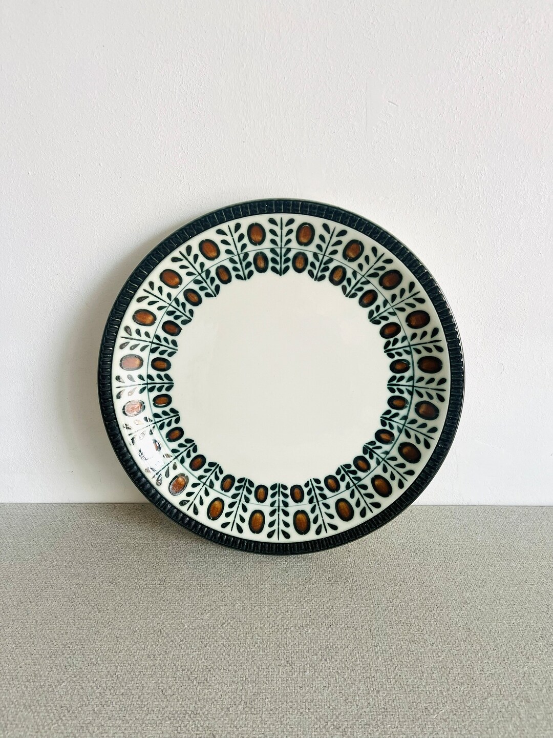 Vintage Ceramic Plate Large Danish Plate, Paul Hoyrup Jorgense - Etsy
