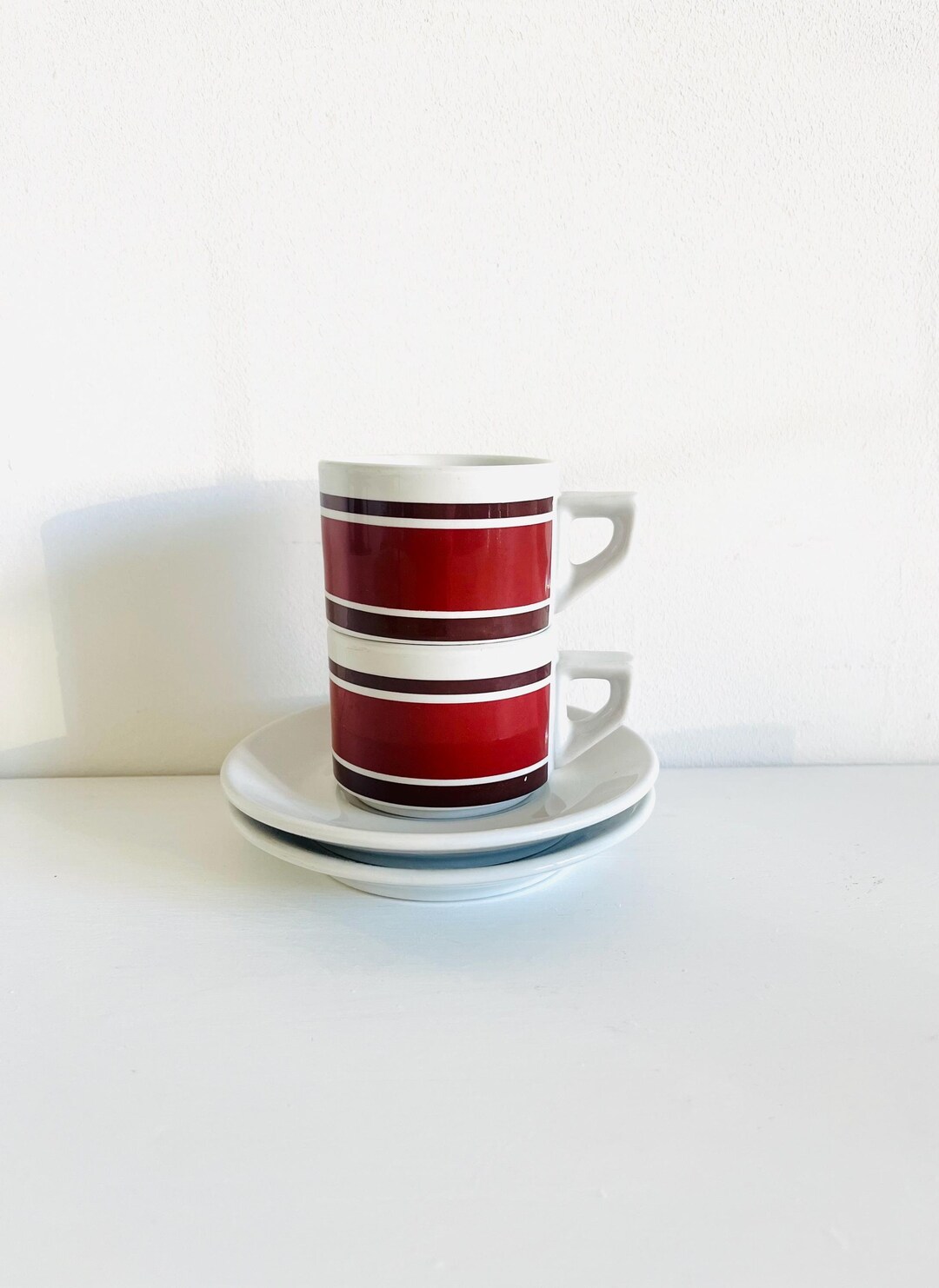 Coffee Cups, Espresso Cups, Retro Coffee Cups, Small Cups, Reto Italian ...
