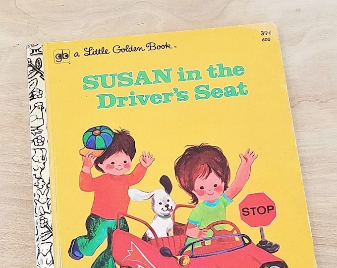 Vintage Book Susan in the Drivers Seat by Kathi Gibeault 1973 Little ...