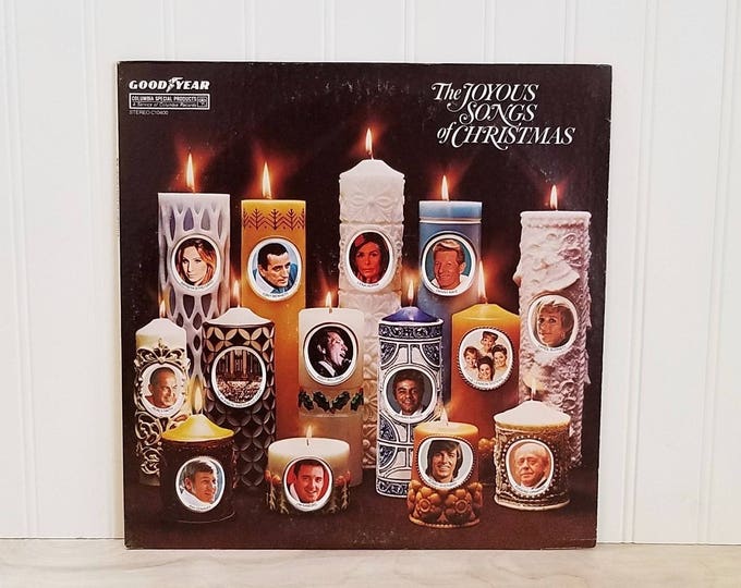Vintage Christmas Album Goodyear Columbia Records the Joyous Songs of ...