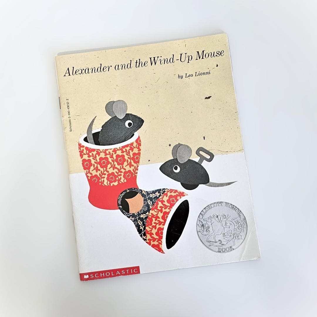 Vintage Children's Book Alexander and the Wind up Mouse, Leo Lionni ...