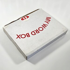 Vintage Word Flash Cards, My Word Box, Home School, the Child's World ...