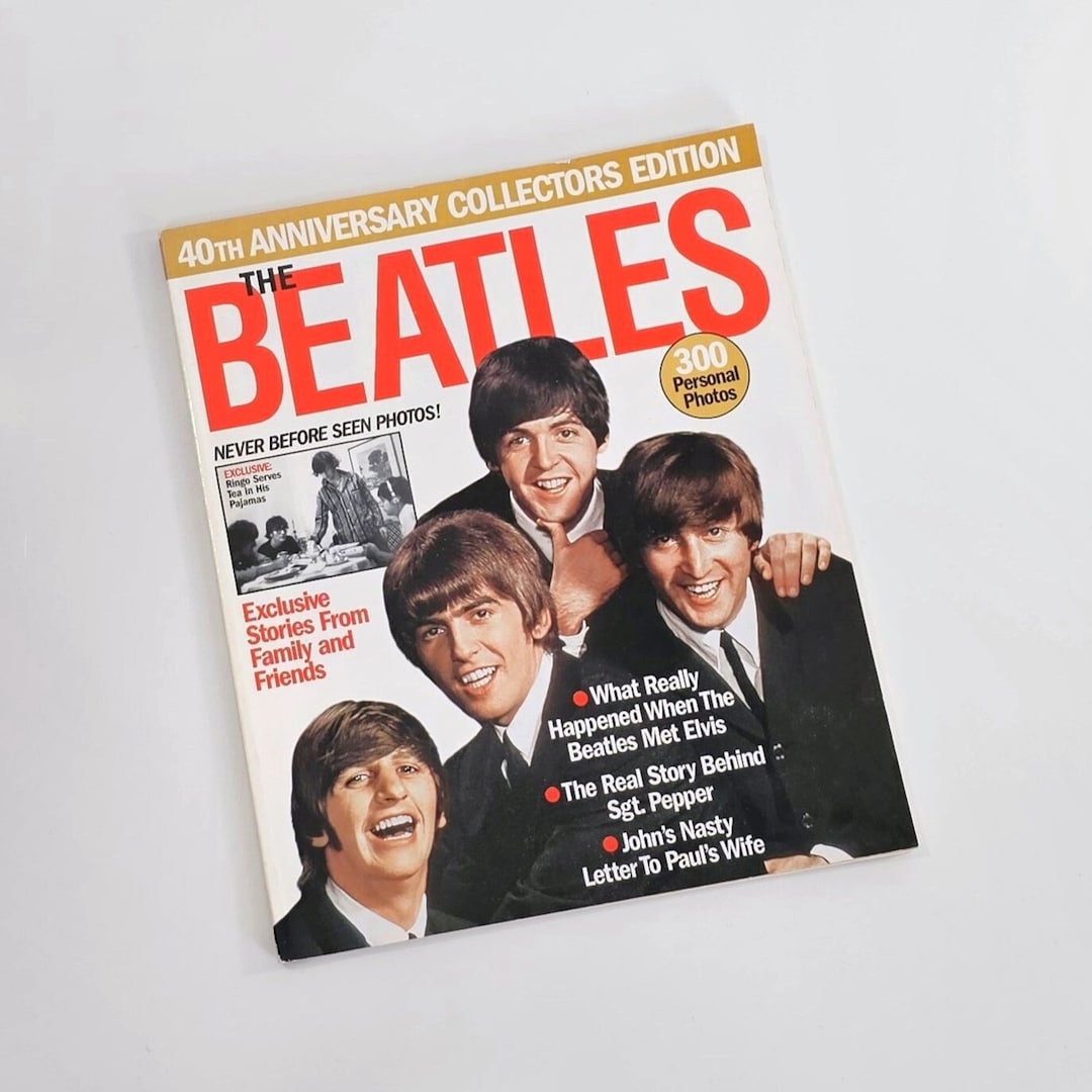 Vintage Beatles Magazine the Beatles 40th Anniversary Collectors ...