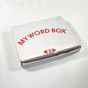 Vintage Word Flash Cards, My Word Box, Home School, the Child's World ...