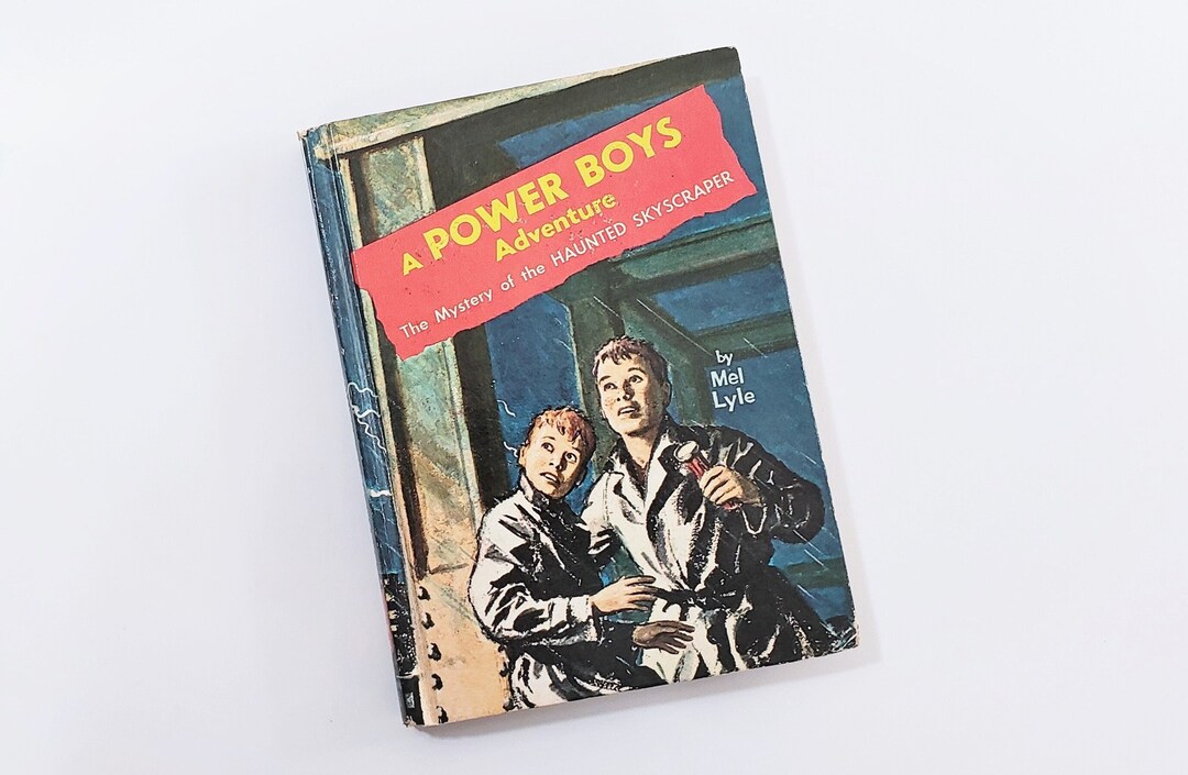 Vintage Power Boys Book: the Mystery of the Haunted Skyscraper, 1964 - Etsy