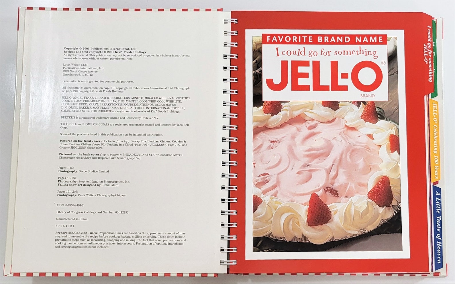 Vintage JELLO Cookbook JELL-O Collection Cream Cheese - Etsy