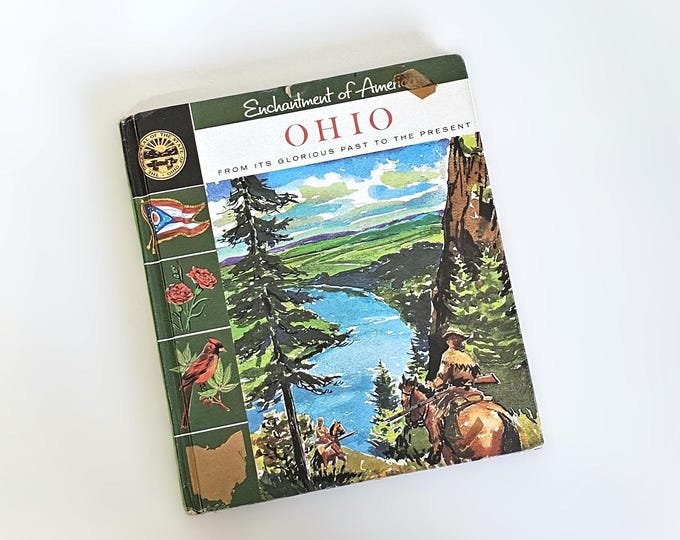 Vintage Children's Book, Ohio Book, Enchantment of America, Elementary ...