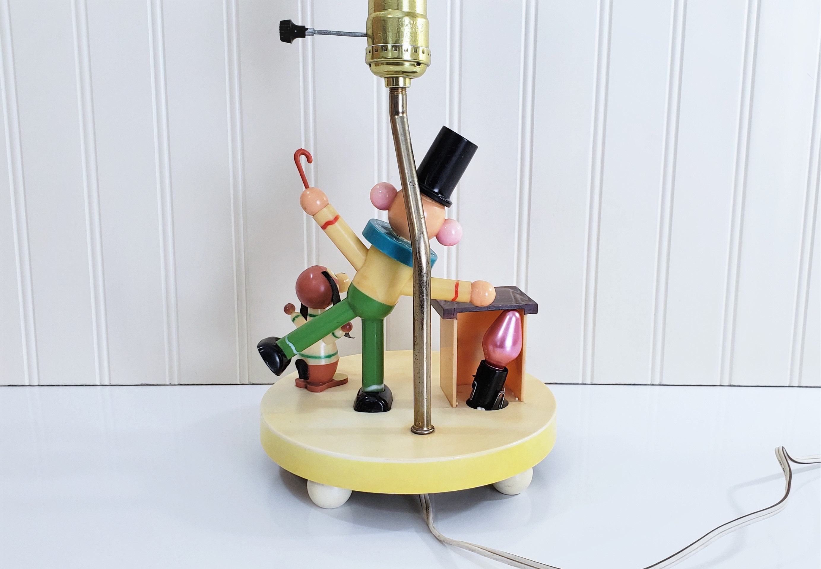 Vintage Clown Lamp Nursery Lamp And Night Light WORKS | Etsy