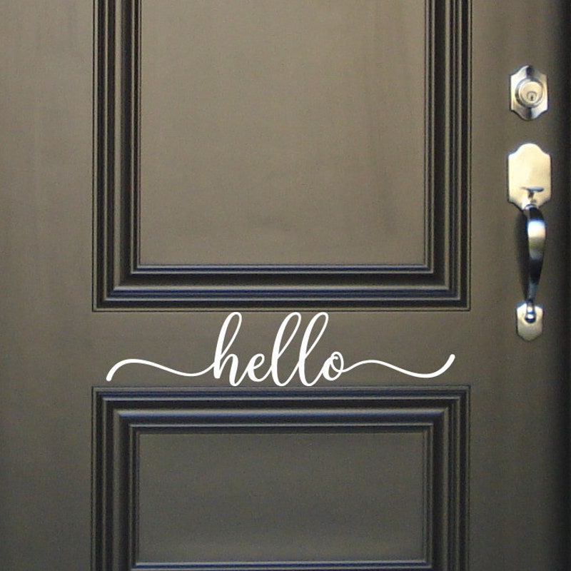 Front Door Decal - Etsy