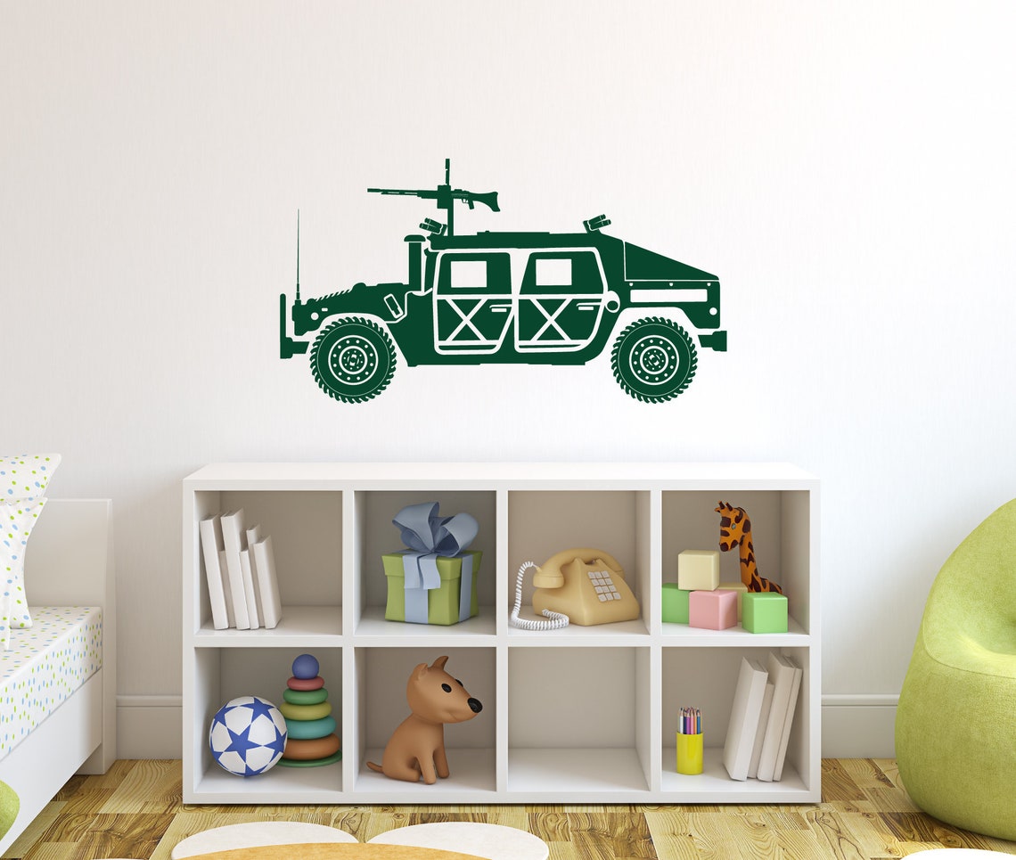 Military Decor Military Decals Military Wall Decals - Etsy
