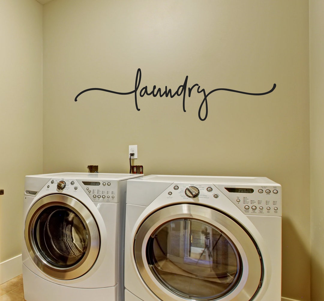 Laundry Room Decal Laundry Room Vinyl the Laundry Room - Etsy