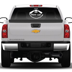 Trapper Vinyl Decal, Trapper Decal, Trapper Sticker, Trapper Car ...