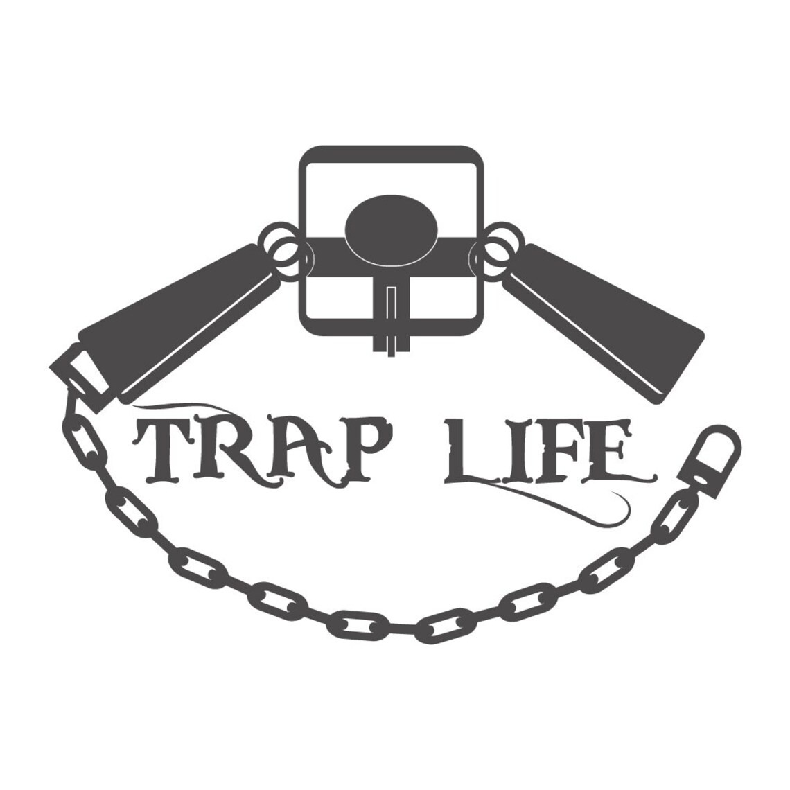 Trapper Vinyl Decal Trapper Decal Trapper Sticker Trapper - Etsy