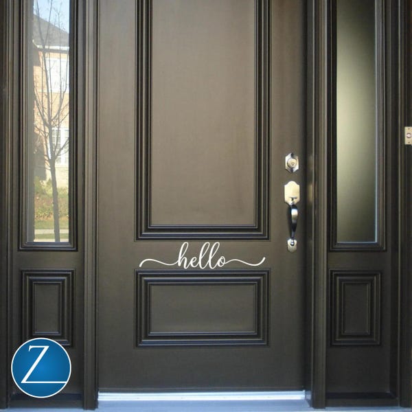Front Door Decal - Etsy