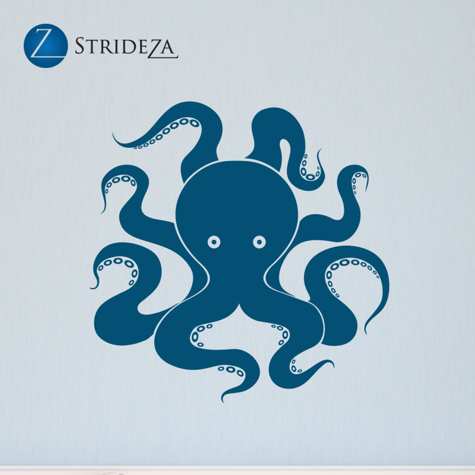 Octopus Art Octopus Decal Octopus Wall Decal Octopus Wall - Etsy