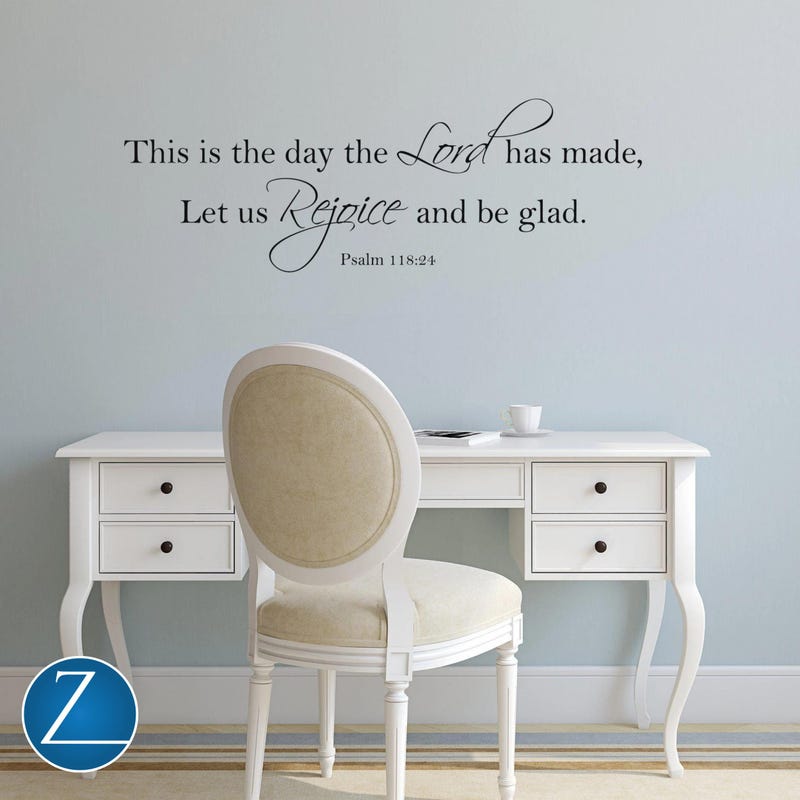 Scripture Wall Decal - Etsy