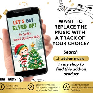 Editable Elves Christmas Party Video Invitation – Elf Christmas North ...