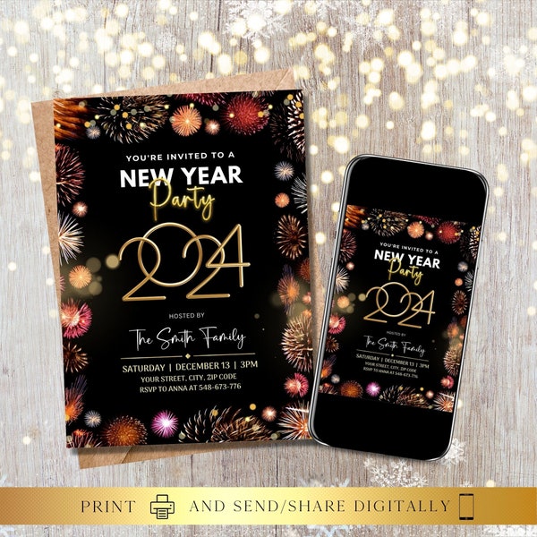 New Year Party - Etsy