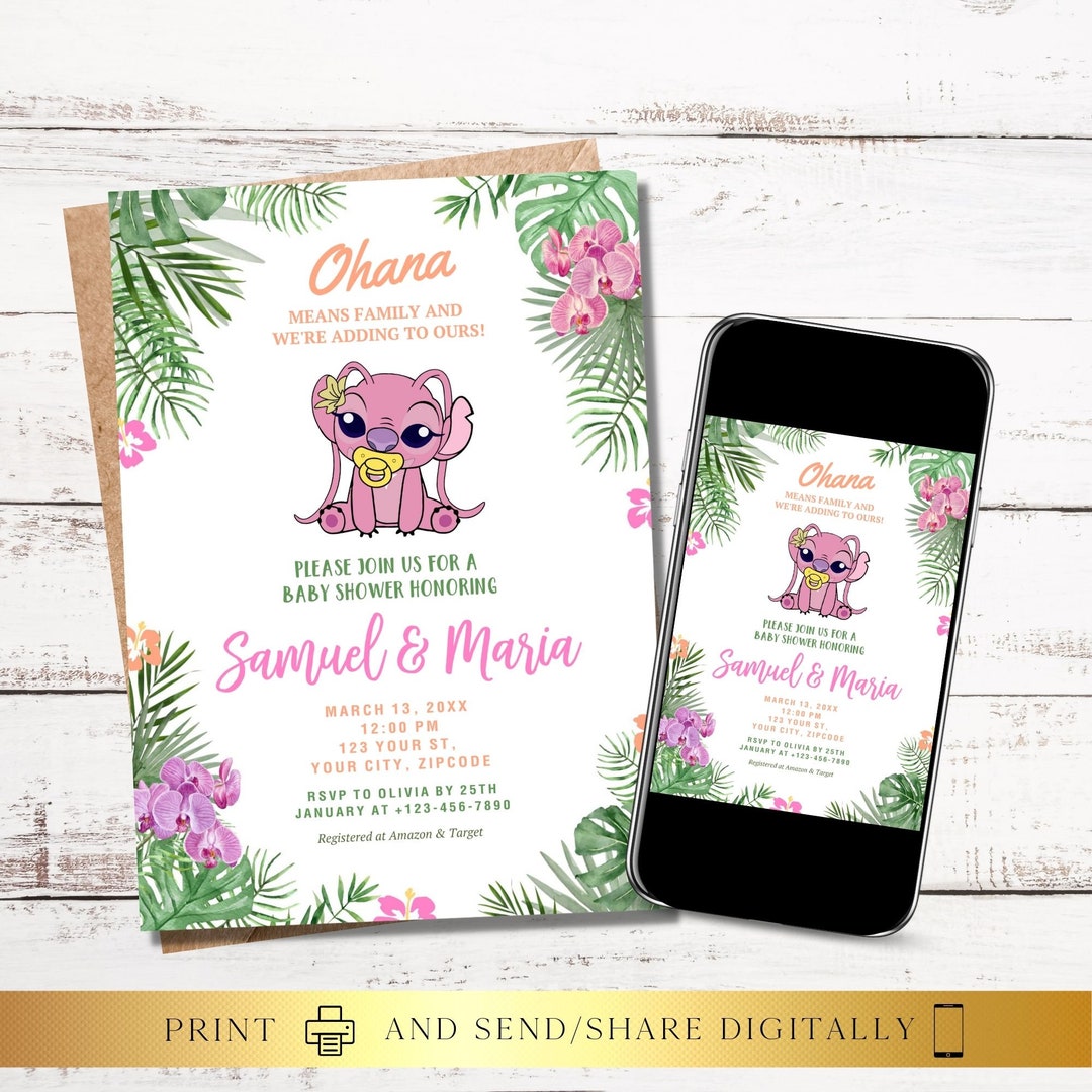 ANY TEXT Digital and Printable Invite Editable Template | Self Edit ...