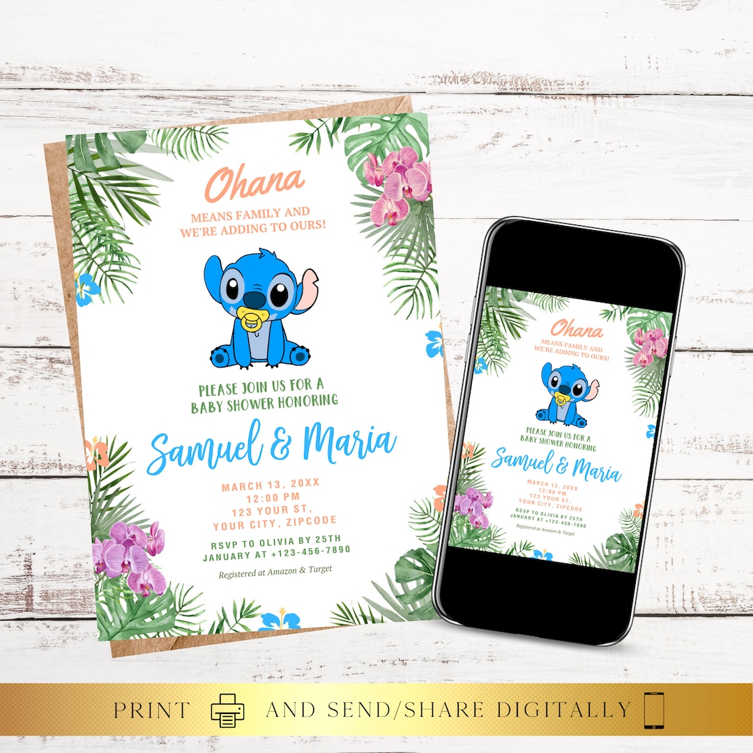 ANY TEXT Digital and Printable Invite Editable Template | Self Edit ...