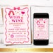 Wig Bachelorette Party Invitation Template, Editable Printable (digital ...