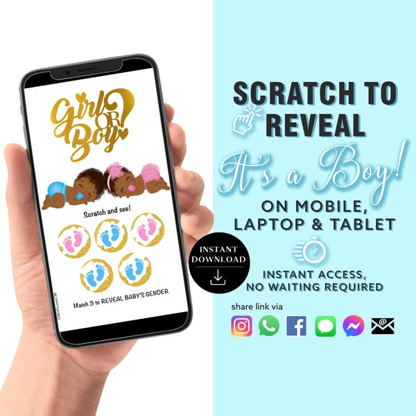 Scratch to Reveal - Etsy UK