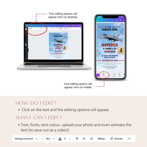 ANY TEXT Top Pilot Theme Birthday Invite Fighter Jet Planes Pilot ...