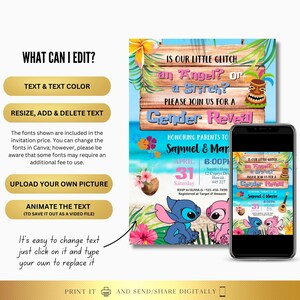 ANY TEXT Digital and Printable Invite Editable Template | Canva Self ...