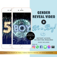 It’s a Girl | Digital Gender Reveal Video | Gender Announcement Video ...