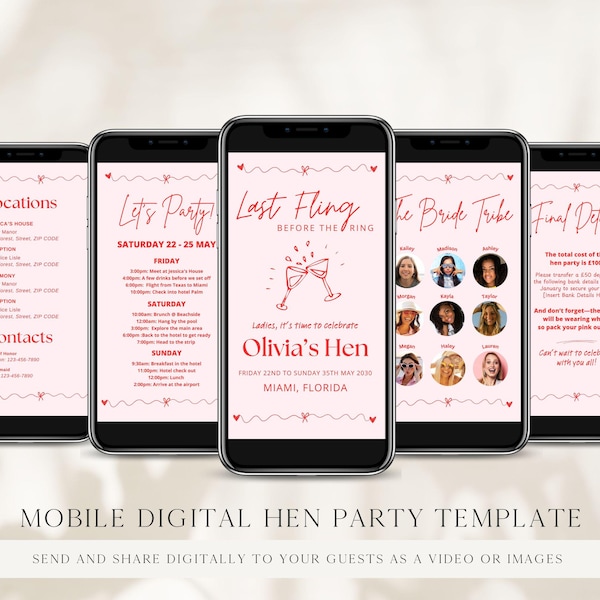 Hen Invites - Etsy UK