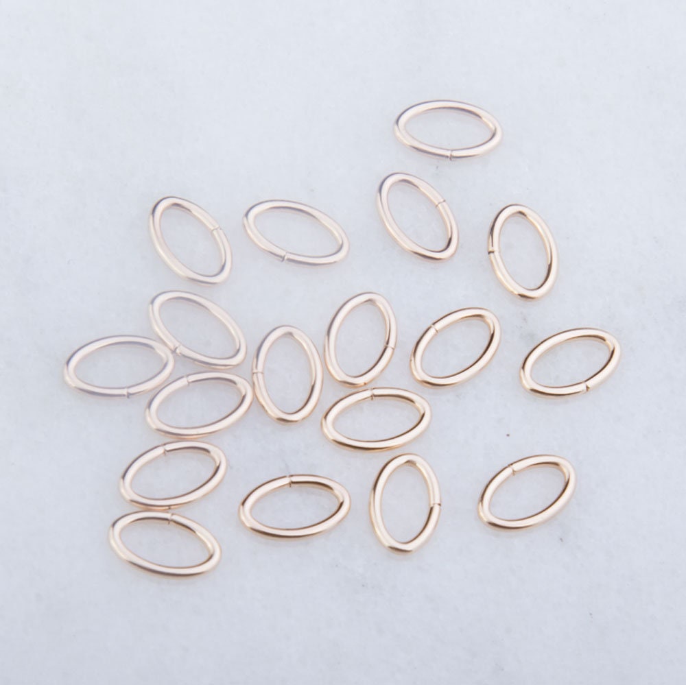 Open Oval Jump Rings in 22 Gauge or 20 Gauge in 30 pieces or | Etsy