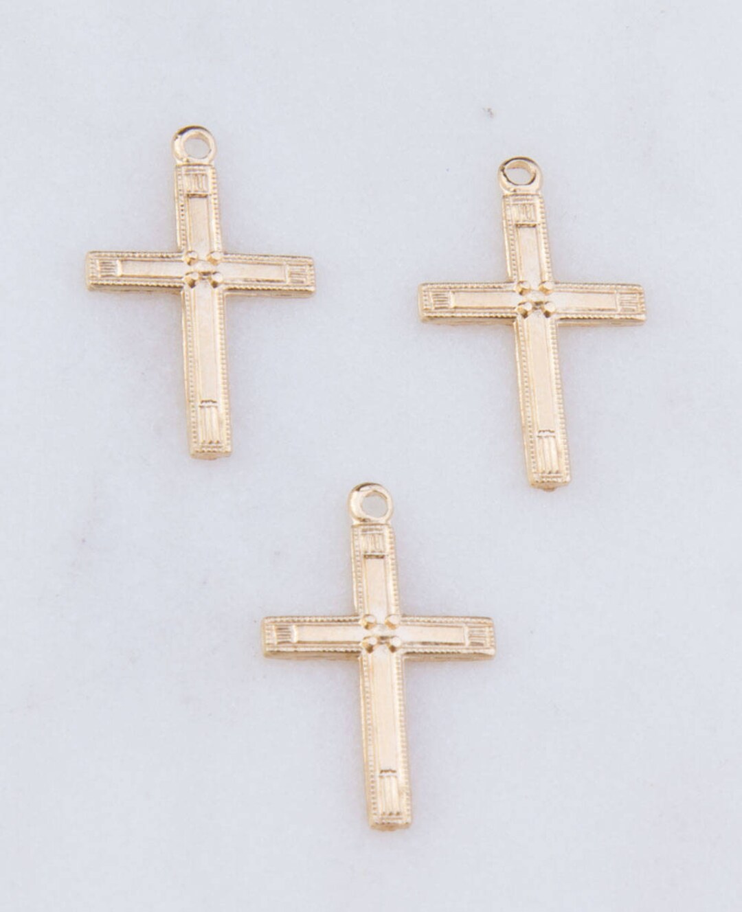 5pcs-small Design Crosses in Sterling Silver, Gold Filled, Rose Gold ...