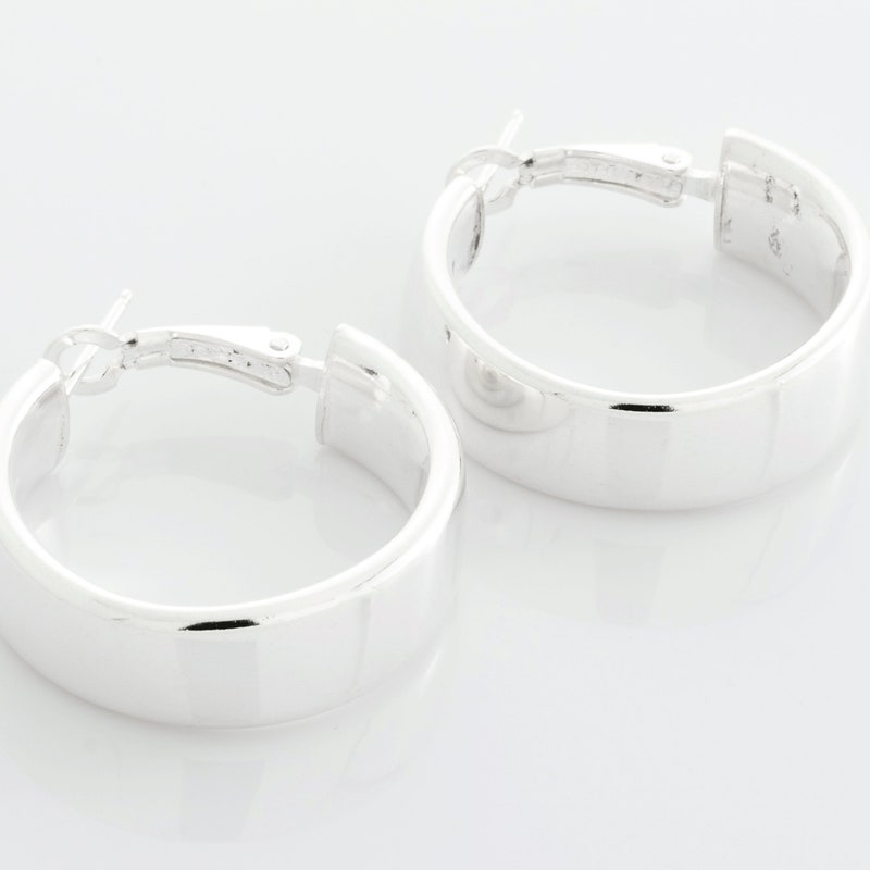 Omega Back Earrings - Etsy