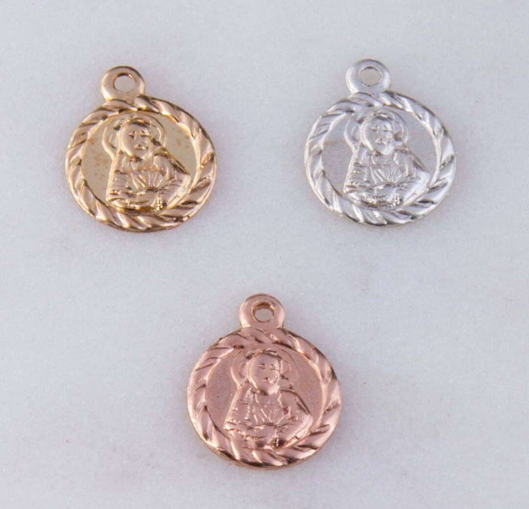 10pcs-jesus Round Charm,religious Shaker Charm,christian Jewelry ...