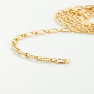 Texture Rectangle Chains by Foot in Sterling Silver, 14K Gold Filled ...