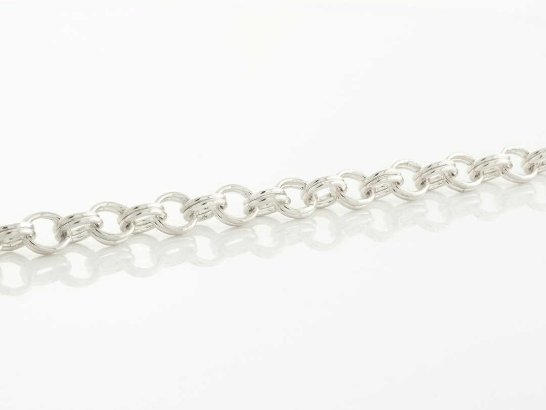 Double Rolo Chain by Foot, Great for Permanent Jewelry, Permanent ...
