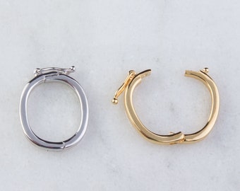 Sterling Silver & Gold Plated on Sterling Bail Enhancer / | Etsy