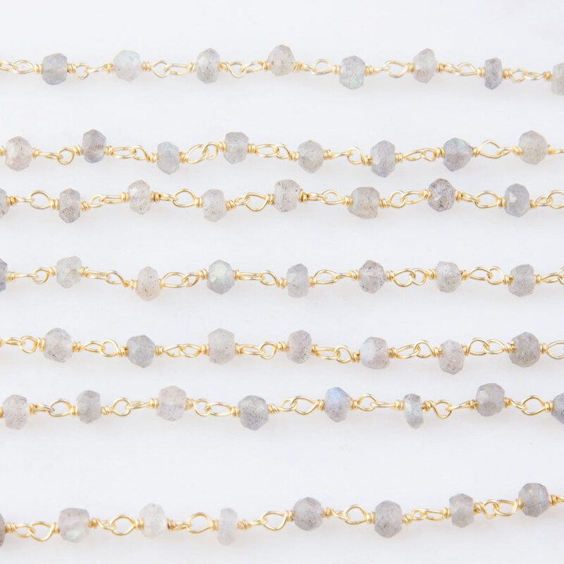 Gemstone Chain - Etsy