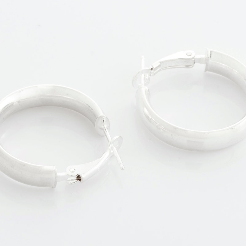 Omega Back Earrings - Etsy