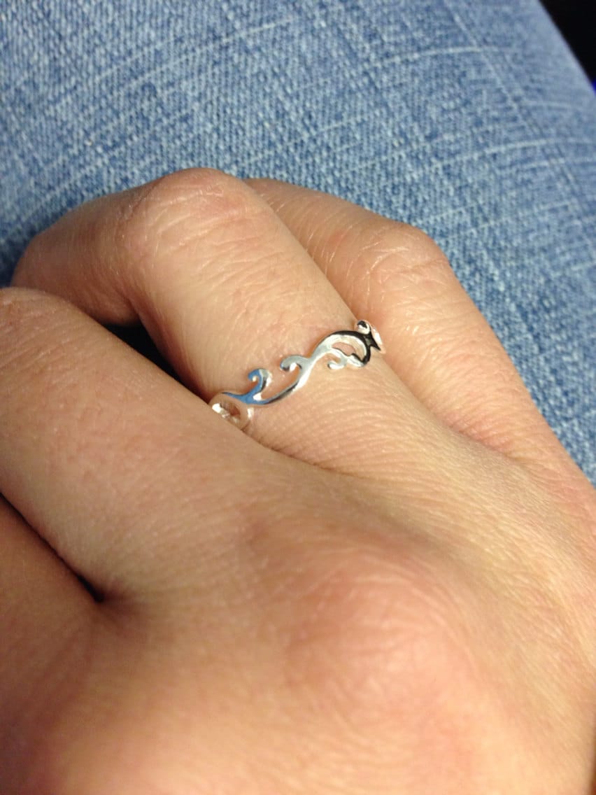 Filigree Vines Ring, Filigree Ring, Delicate Ring, Dainty, Modern, Chic ...