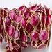 Enhanced Ruby Stone Chain by Foot in Gold Plated Over Sterling - Etsy